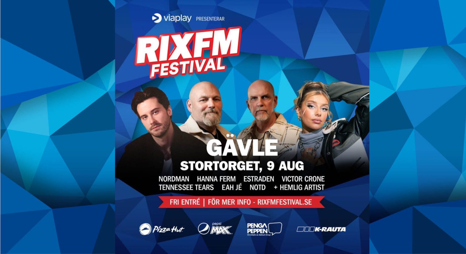 RIX FM Festival - Gävle City