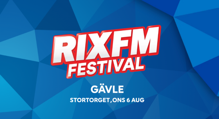 RIX FM FESTIVAL TILL GÄVLE - Gävle City